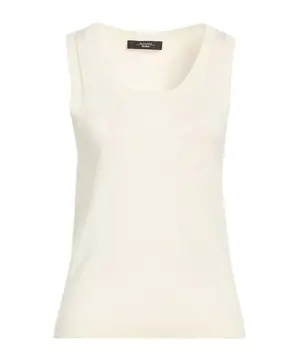 Max Mara Sleeveless Solid-colored Knit Tank Top - Camel