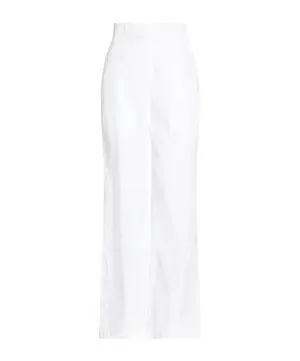 Max Mara Solid Color Wide-leg Trousers