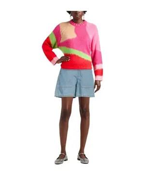 Max Mara Denim Shorts