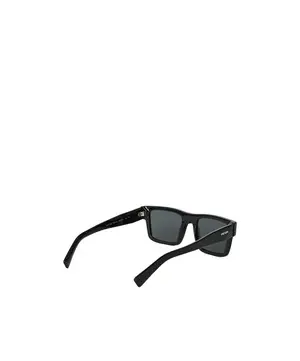 Prada Acetate Thickframe Square Sunglasses
