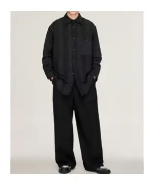 Y3 Long-sleeve Shirt With Decorative Stitching