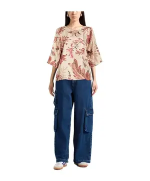 Max Mara Floral-print Silk Tops