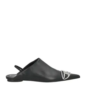 DIESEL® Slingback Ballet Flats - Black