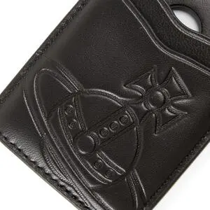 VIVIENNE WESTWOOD Embossedsaturn Card Holder