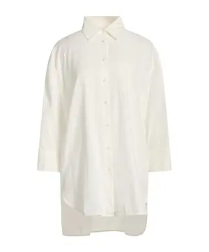 Max Mara Solid-color Long-sleeved Shirt - White