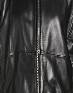 MAXCO. Max&co. Leather Biker Jacket