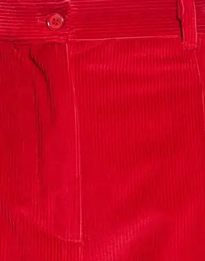 Max Mara Corduroy Straight-leg Pants