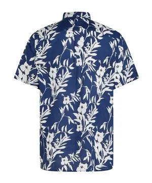 Tommy Hilfiger Navy Base White Floral Shortsleeve Shirt