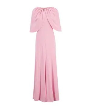 Roland Mouret Gown With Cape Effect