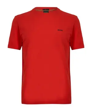 Hugo Boss Minimal Logo Tshirt - Red