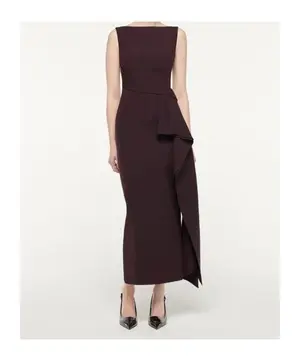 Roland Mouret Sleeveless Column Midi Dress