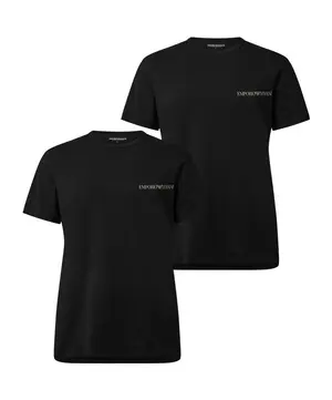 Emporio Armani Crewneck Shortsleeve Tshirt - Black