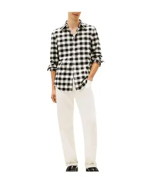 Tommy Hilfiger Blackwhite Gingham Longsleeve Shirt