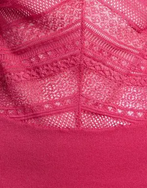 Max & Co. V-neck Top With Tie Detail