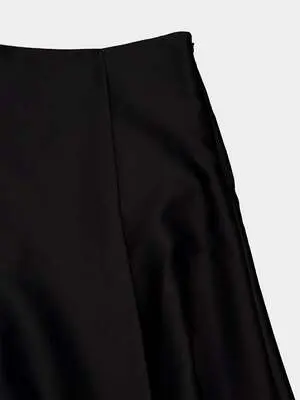 Roland Mouret Full Taffeta Midi Skirt