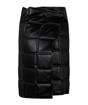 Bottega Veneta Simple Mid-length Dress - Black