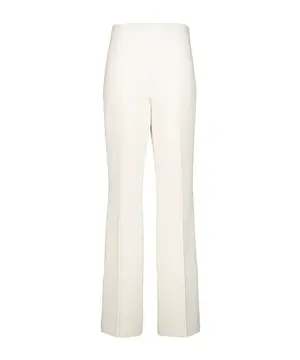 Roland Mouret Stretch Crepe Trousers - Cream