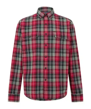 Polo Ralph Lauren Long-sleeve Flannel Patterned Shirt