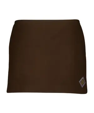 Casablanca Embroidered Patch Mini Skirt
