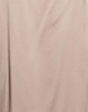 Brunello Cucinelli Sleeveless Scoop Neck Satin Top - Nude