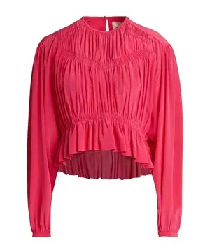 Isabel Marant Étoile Solid Colour Tops - Red