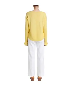 MAXCO. Solid-color Lightweight Knitwear