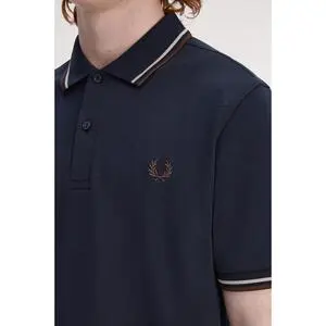 Fred Perry Cotton Collared Polo Shirt