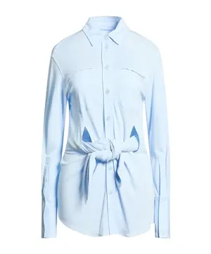 Burberry Solid Colour Shirts - Blue