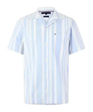 Tommy Hilfiger Vertical Stripe Shortsleeve Shirt - No