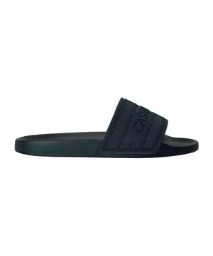 Casablanca Embossed Logo Slide Sandals