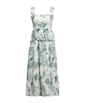 GANNI Sleeveless Floral Dress