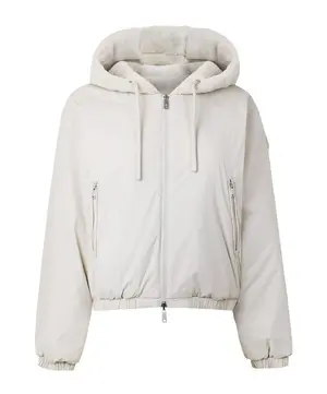 Moose Knuckles Cropped Hooded Jacket