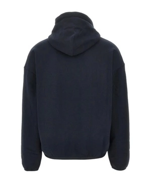 Emporio Armani Long-sleeve Hooded Sweatshirt With Front Graphic