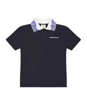 Casablanca Short Sleeve Polo Shirt - No