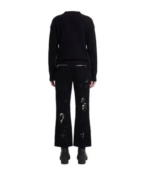 Burberry Plain Colour Casual Trousers