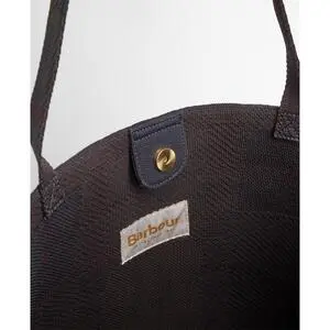 Barbour Plaid Large Tote Bag