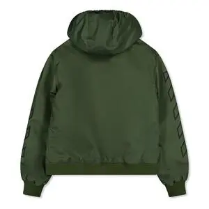 Off-White Olivegreen Hooded Jacket
