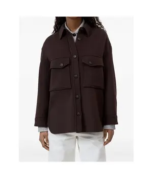 Closed Wool-blend Shirt-style Casual Jacket