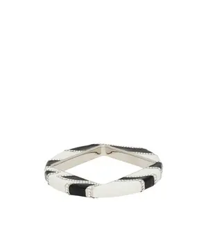 Jacquemus Crystal Embellished Metal Bracelet - No