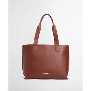 Barbour Leather Tote Bag