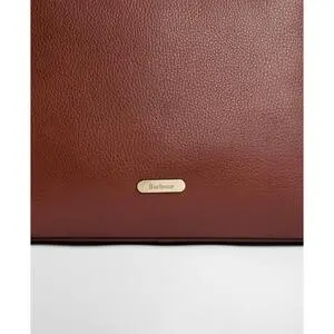 Barbour Leather Tote Bag