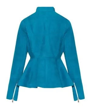Alaïa Long-sleeve Leather Jacket