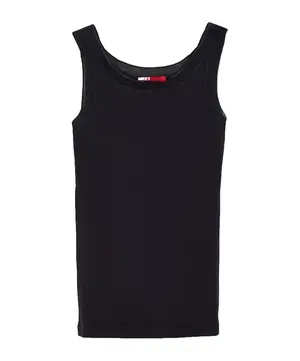 MAXCO. Solid-colored Sleeveless T-shirt - Blue