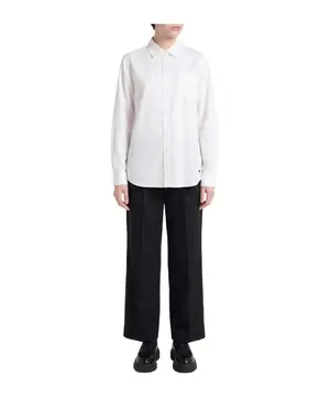 Max Mara Solid-color Long-sleeved Shirt