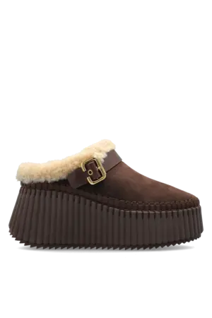 Chloé Nama' Wedge Heel Shoes