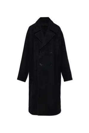 LEMAIRE Double-breasted Wool Alpaca Coat