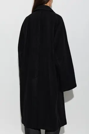LEMAIRE Double-breasted Wool Alpaca Coat