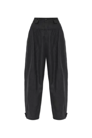 Chloé Loose-fit Wool Trousers