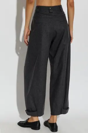 Chloé Loose-fit Wool Trousers