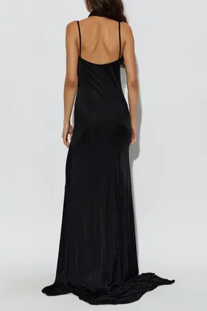 Dsquared2 Long Dress With An Asymmetrical Cut